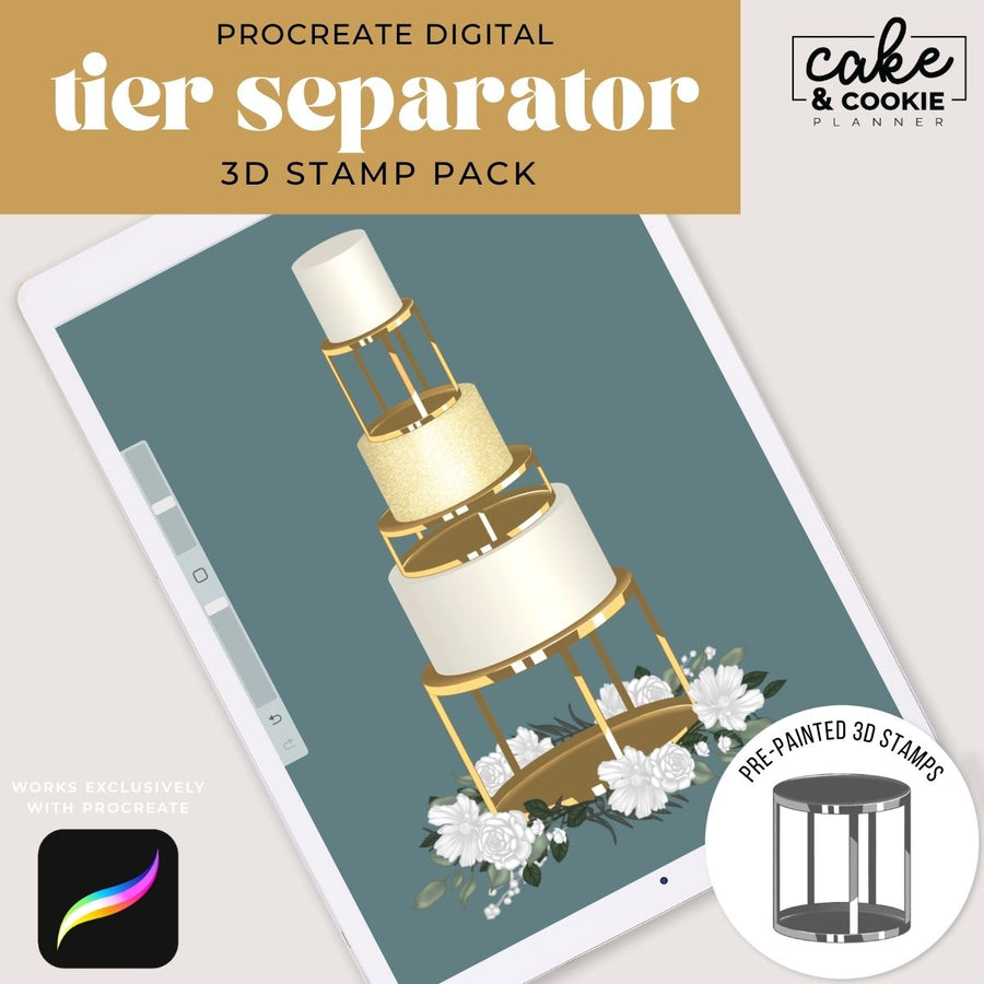 Procreate Digital Sketching Stamps and Brushes – Cake and Cookie ...