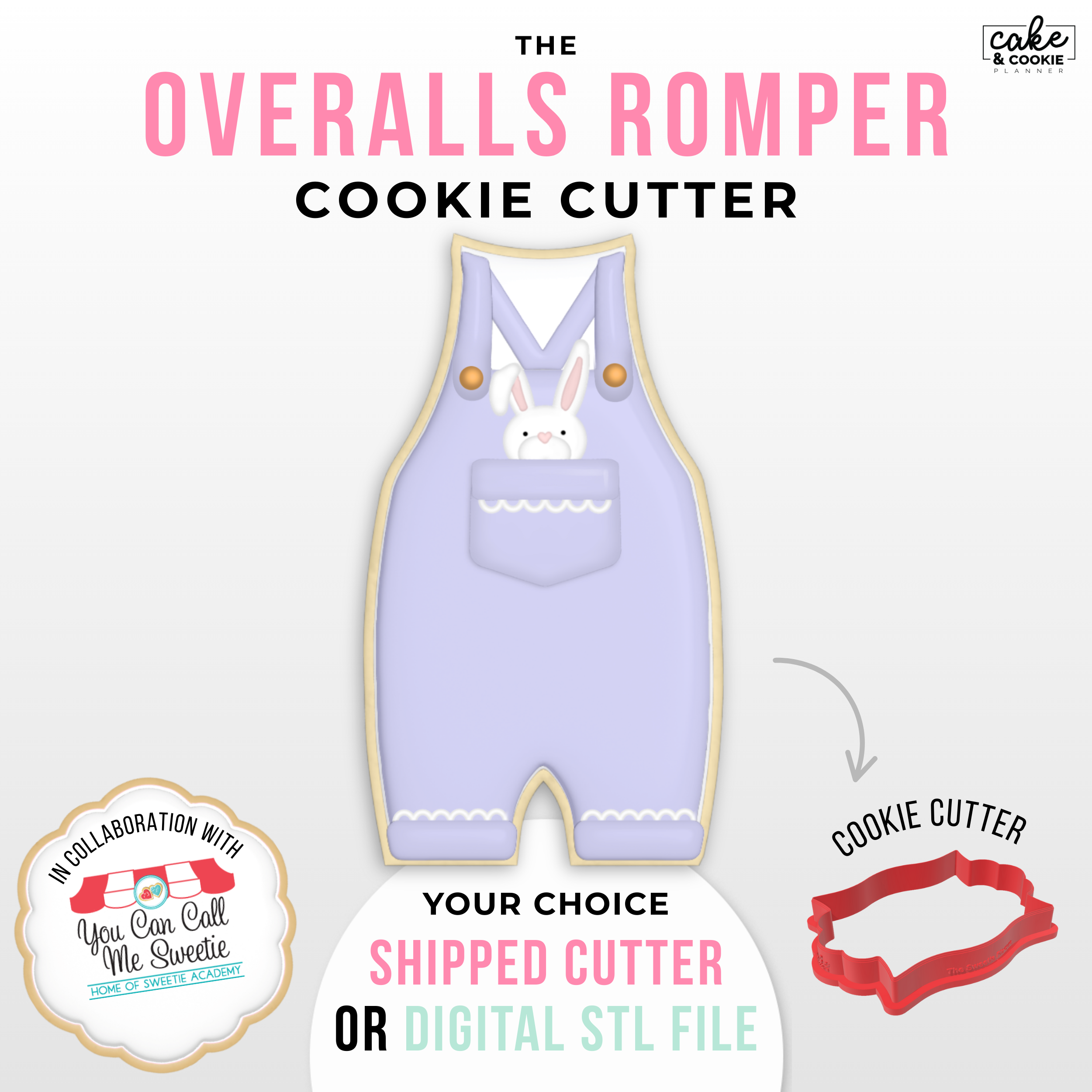 Shop Sleeveless Long Cookie Cutter - Ideal for Baby Shower & Birthday ...