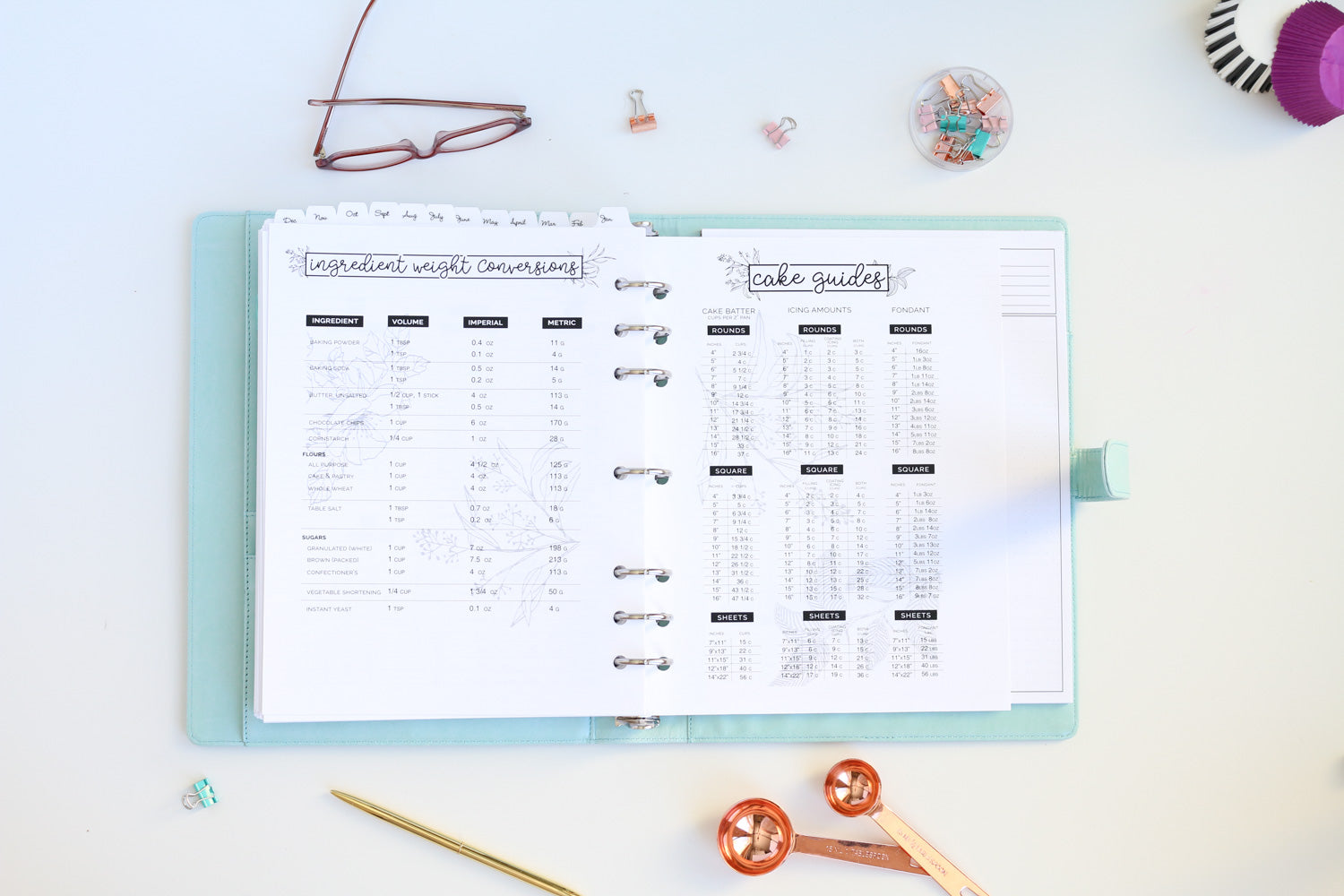 Cake and Cookie Planner – Cake and Cookie Planner | Avalon Cakes